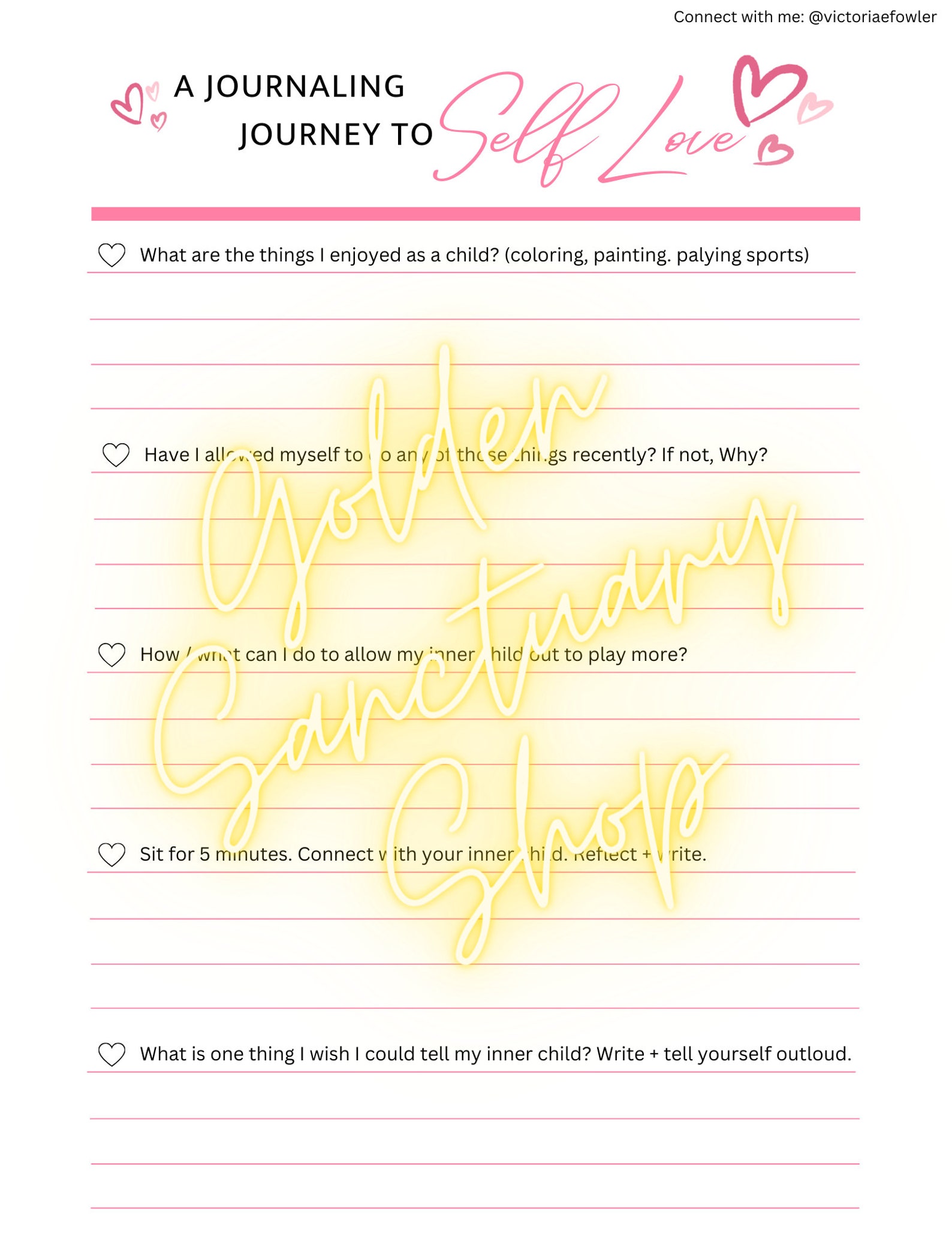 Self Love Journaling - Etsy