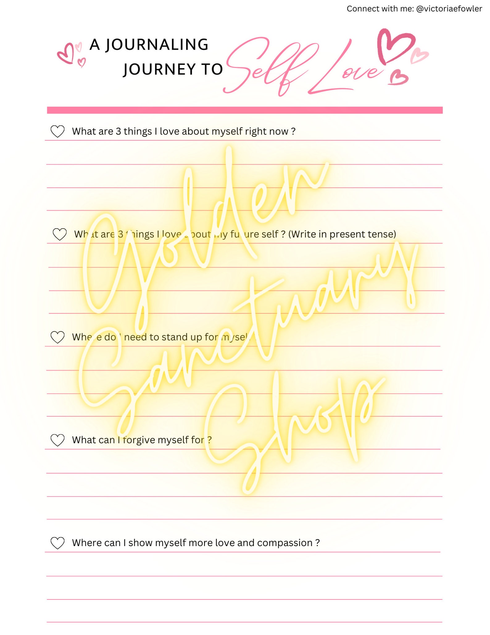 Self Love Journaling - Etsy