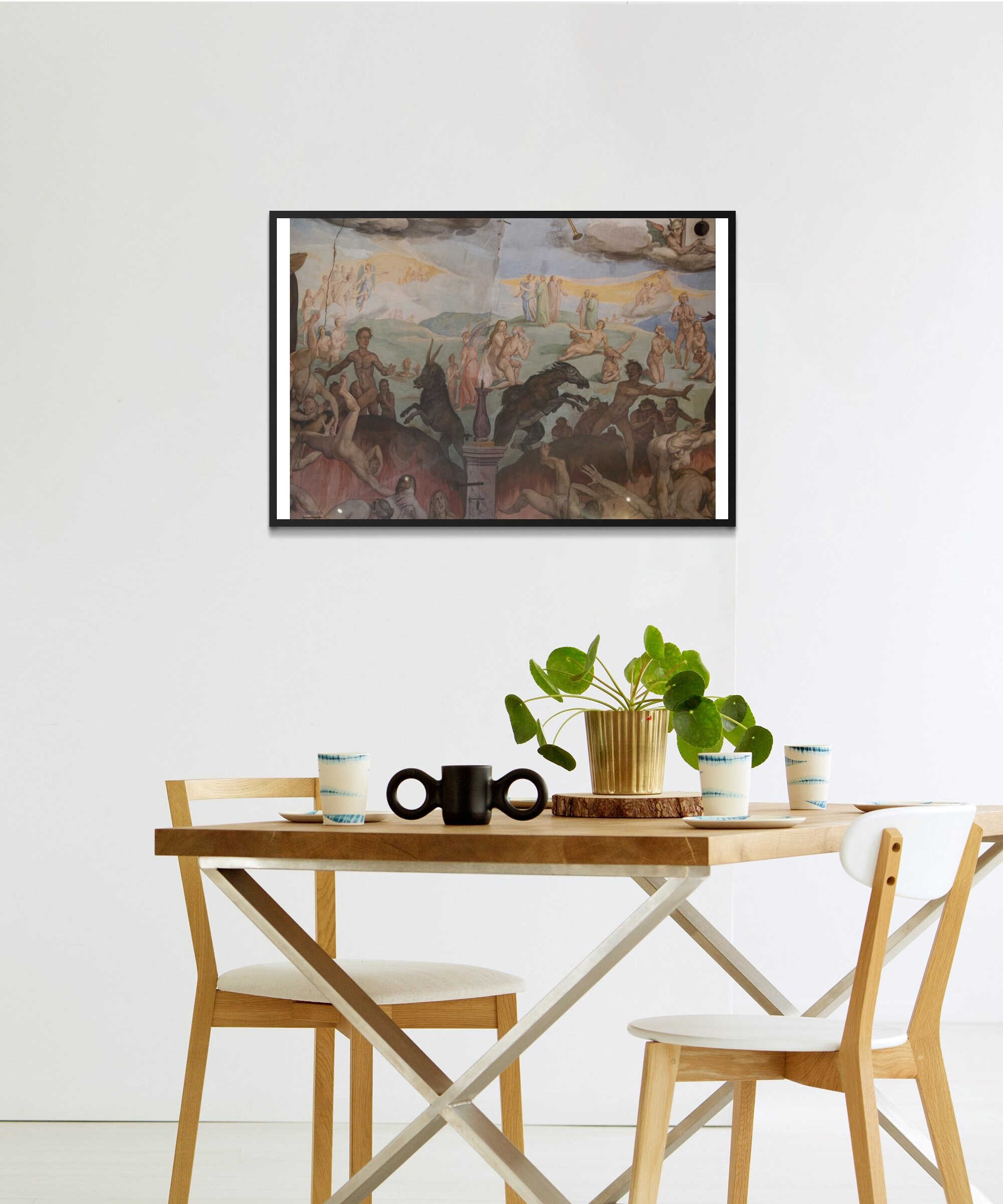 Renaissance Inspired Wall Art, Classical Mythology Canvas Print, Large ...