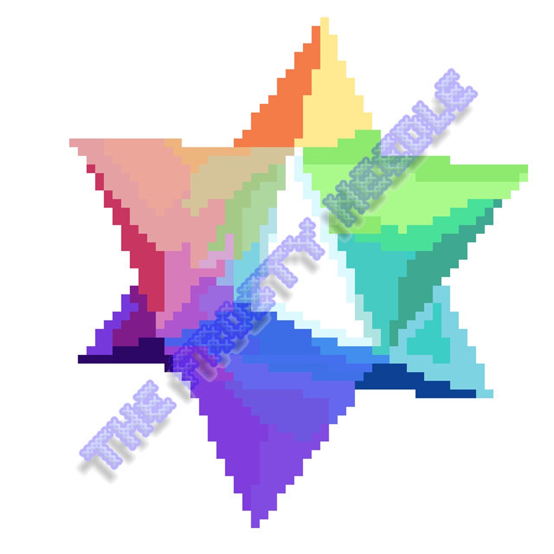 Cross Stitch Pattern - Fate/grand Order Saint Quartz - Etsy