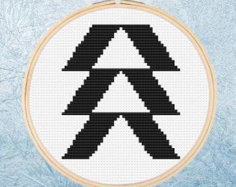 Destiny 2 Ghost Pattern - Modern Gaming Cross Stitch - Digital PDF ...