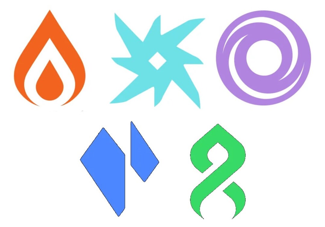 Cross Stitch Pattern - Destiny 2 Element Bundle - Etsy
