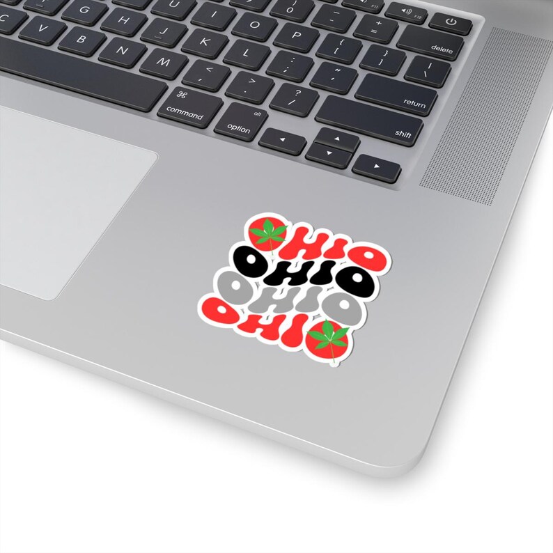 Ohio State Themed Stickers, Buckeye Kiss-cut Sticker, Columbus Gift ...