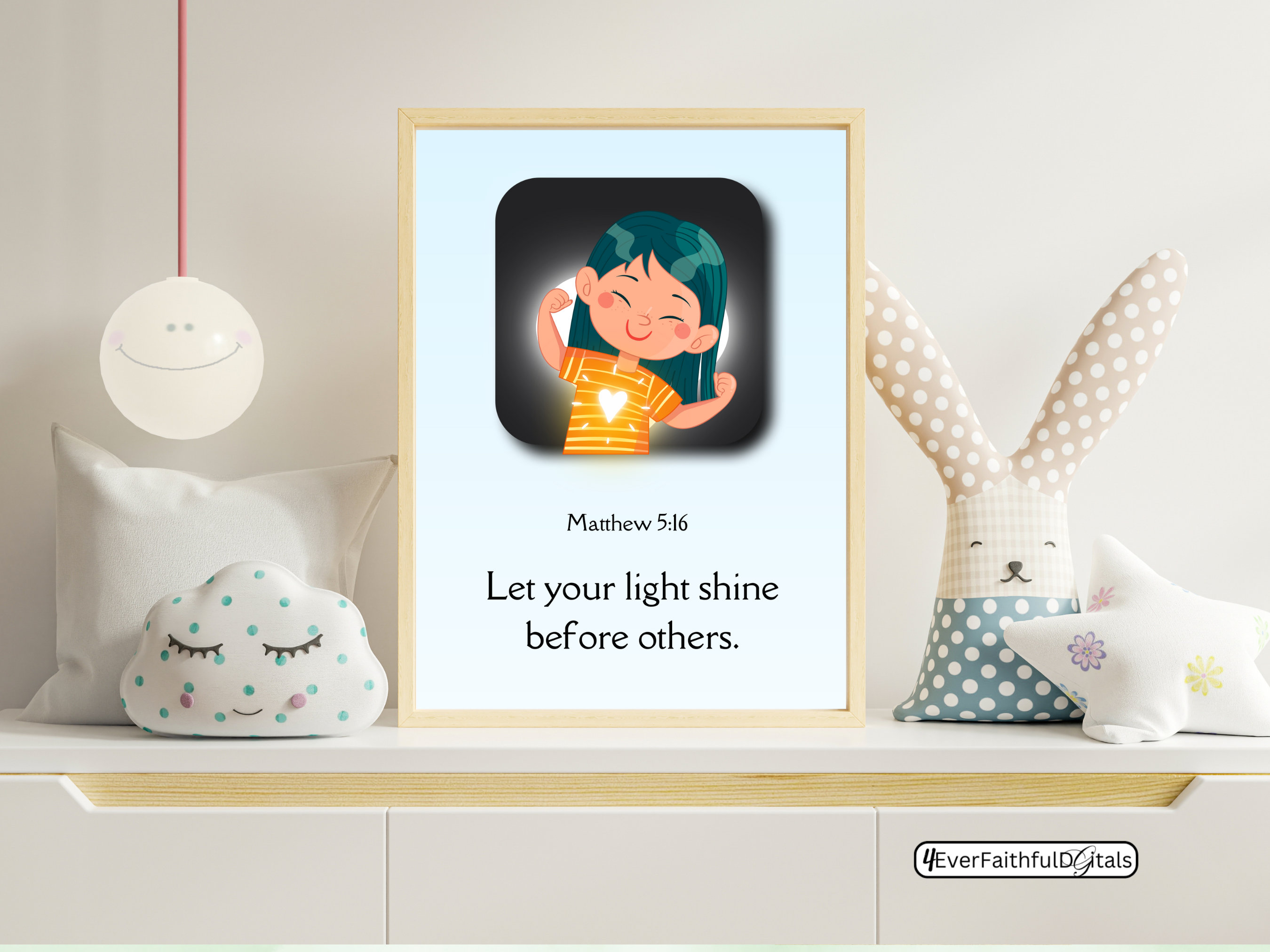 Bible Verses for Children, Printable for Kids, Faith-based Book ...