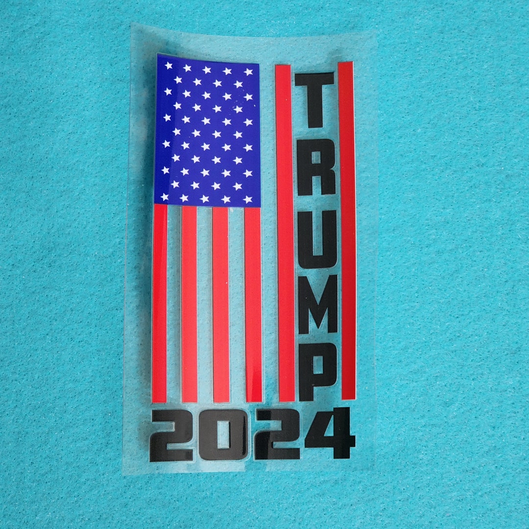 UVDTF Trump 2024 Decals, Waterproof Scratchproof Easy Usage - Etsy