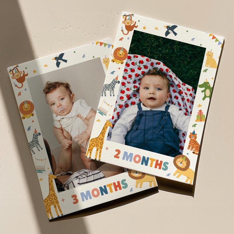 Wild One Birthday Banner, Wild One Photo Banner, Photo Milestone Banner ...