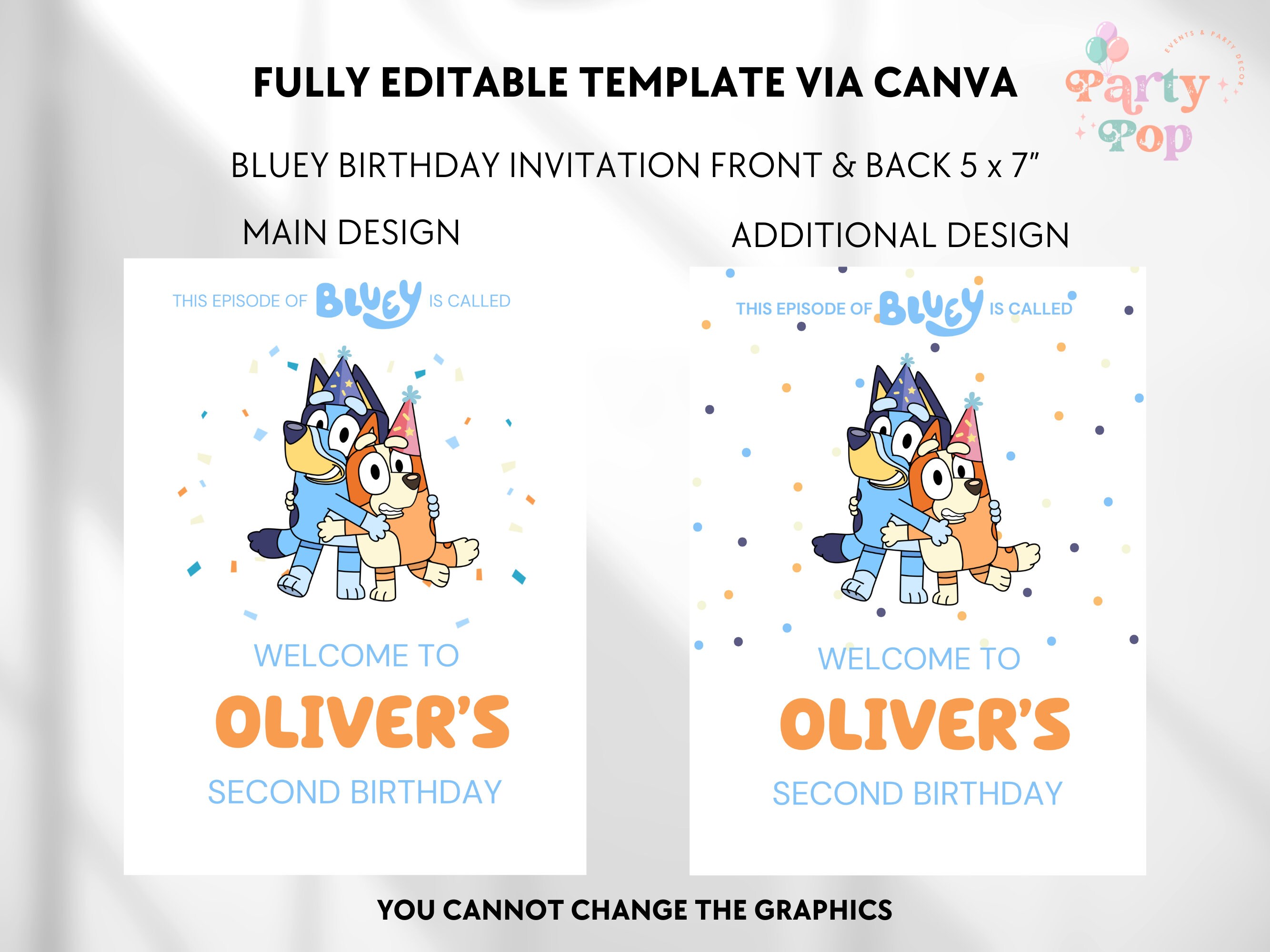 Bluey Birthday Welcome Sign Bluey Bluey Birthday Bluey Party Welcome ...