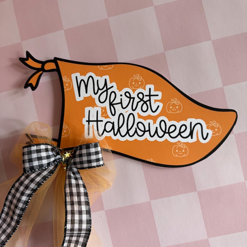 Halloween Pennant Flag - Etsy