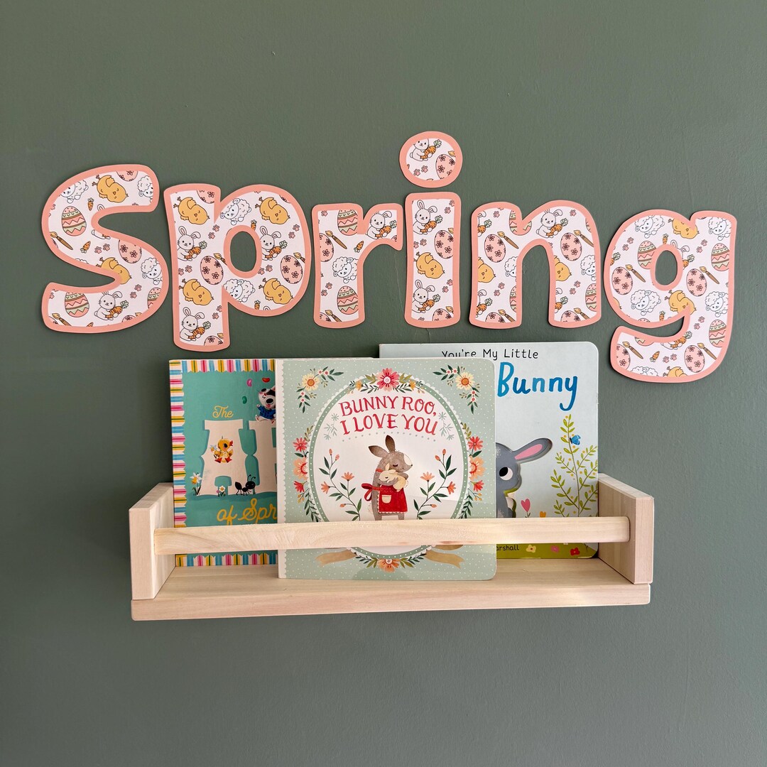 Printable Easter Alphabet Bulletin Board Letters, Numbers & Symbols ...