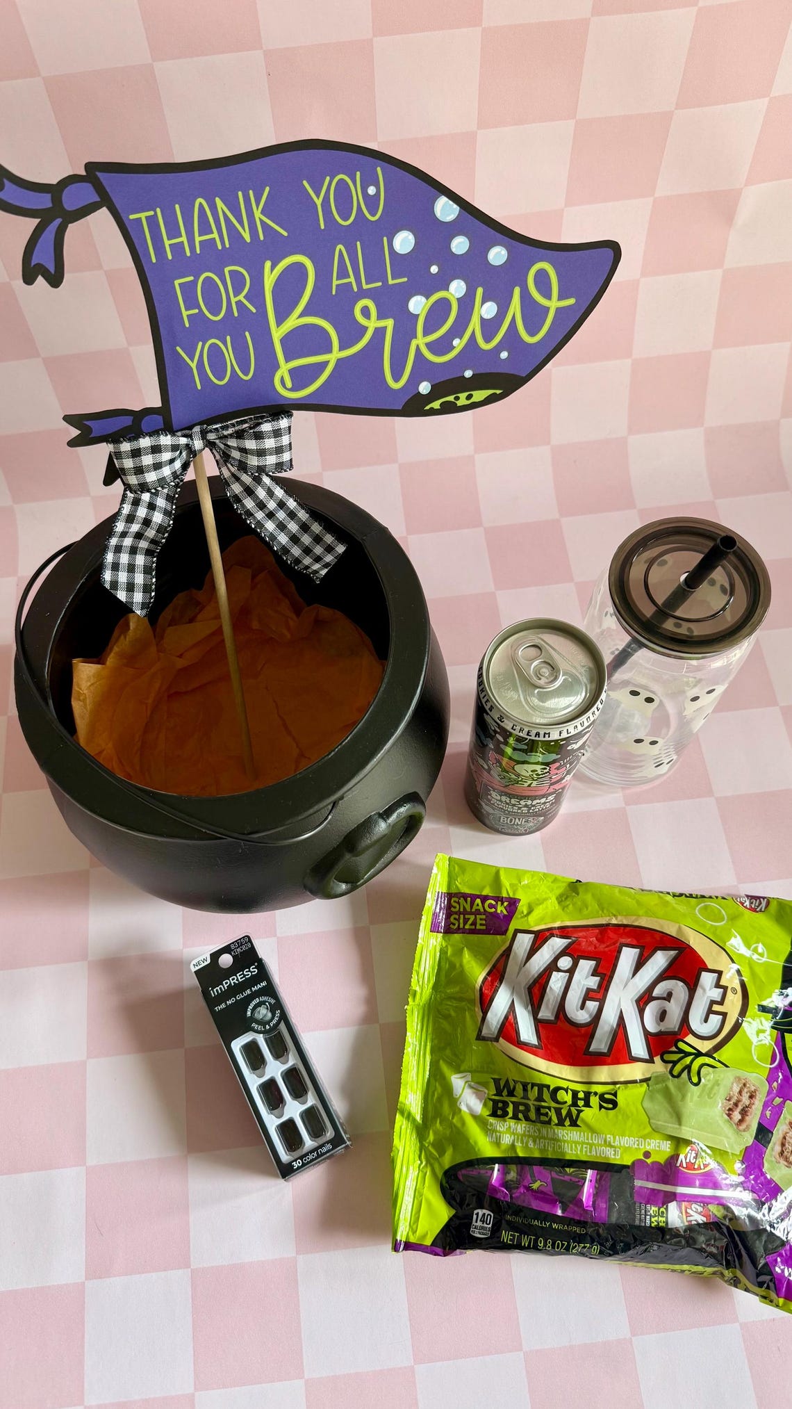 Thank You for All You Brew Printable Pennant | Halloween Teacher Gift ...