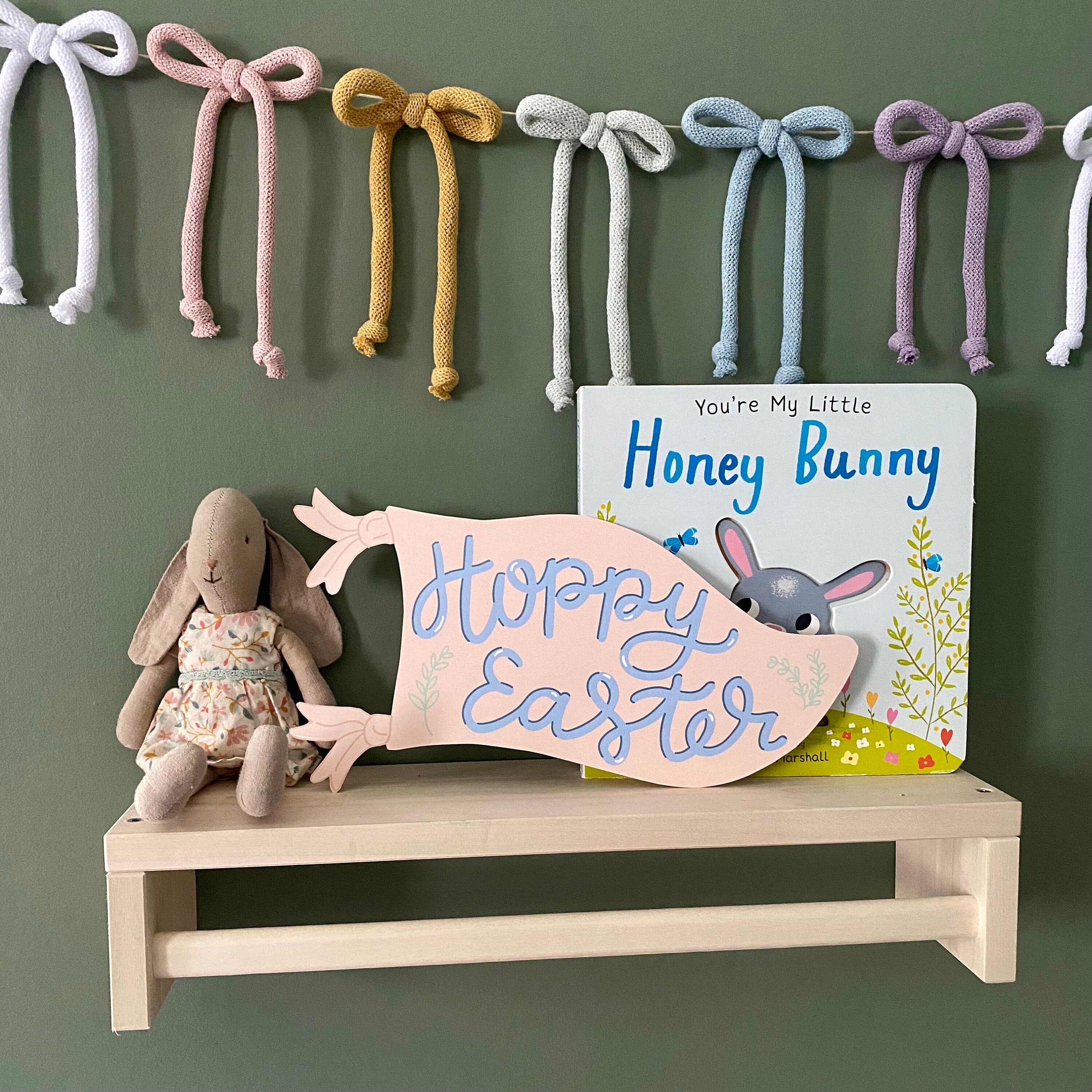 Easter Pennant Flag Printables, Easter Basket Stuffers, Easter Party ...