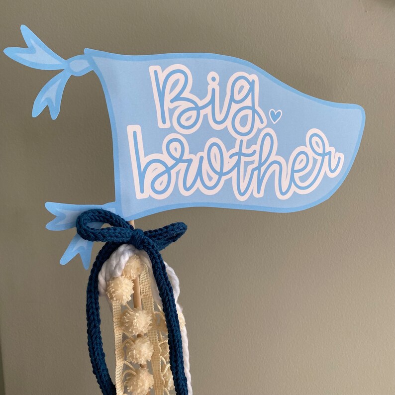 Big Sister, Big Brother, Little Sister & Little Brother Pennant ...