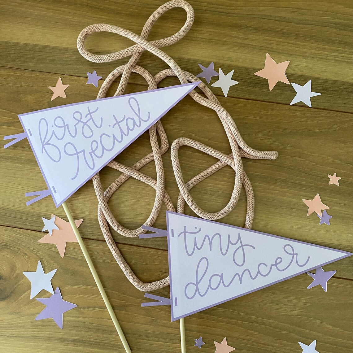 First Dance Recital Pennant, Tiny Dancer Flag, Dance Sign, Dancer Gift ...