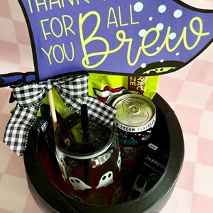 Thank You for All You Brew Printable Pennant | Halloween Teacher Gift ...