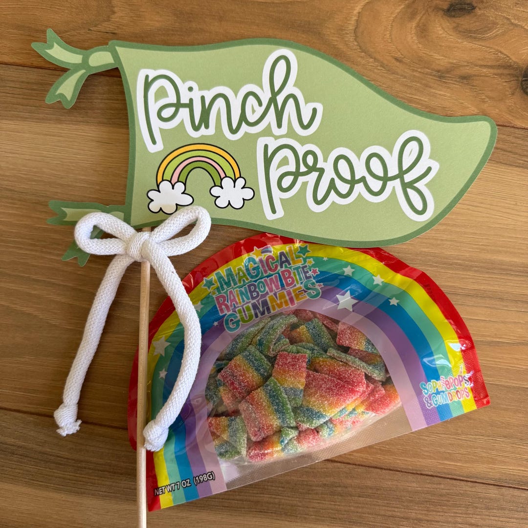 PRINTABLE Pinch Proof St Patrick's Day Pennant Flag, St Patrick's Day ...