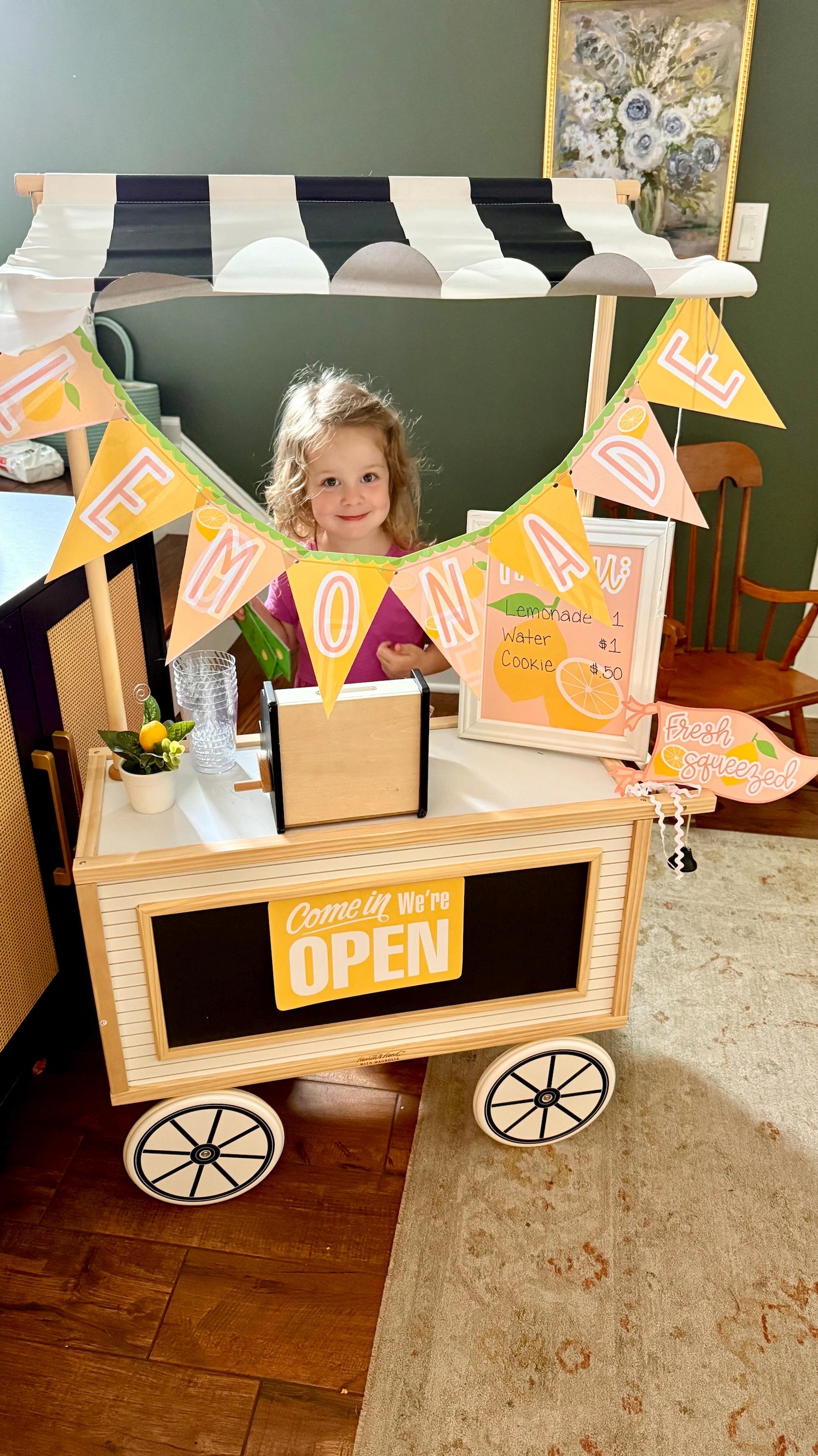 Printable Lemonade Stand Dramatic Play Set | Kids Pretend Play Business ...