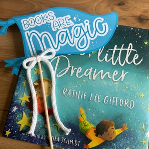 Books Are Magic Printable Pennant, Cute Reading Nook Decor, Library ...