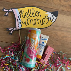 Hello Summer Pennant, Last Day of School Printable, Teacher ...
