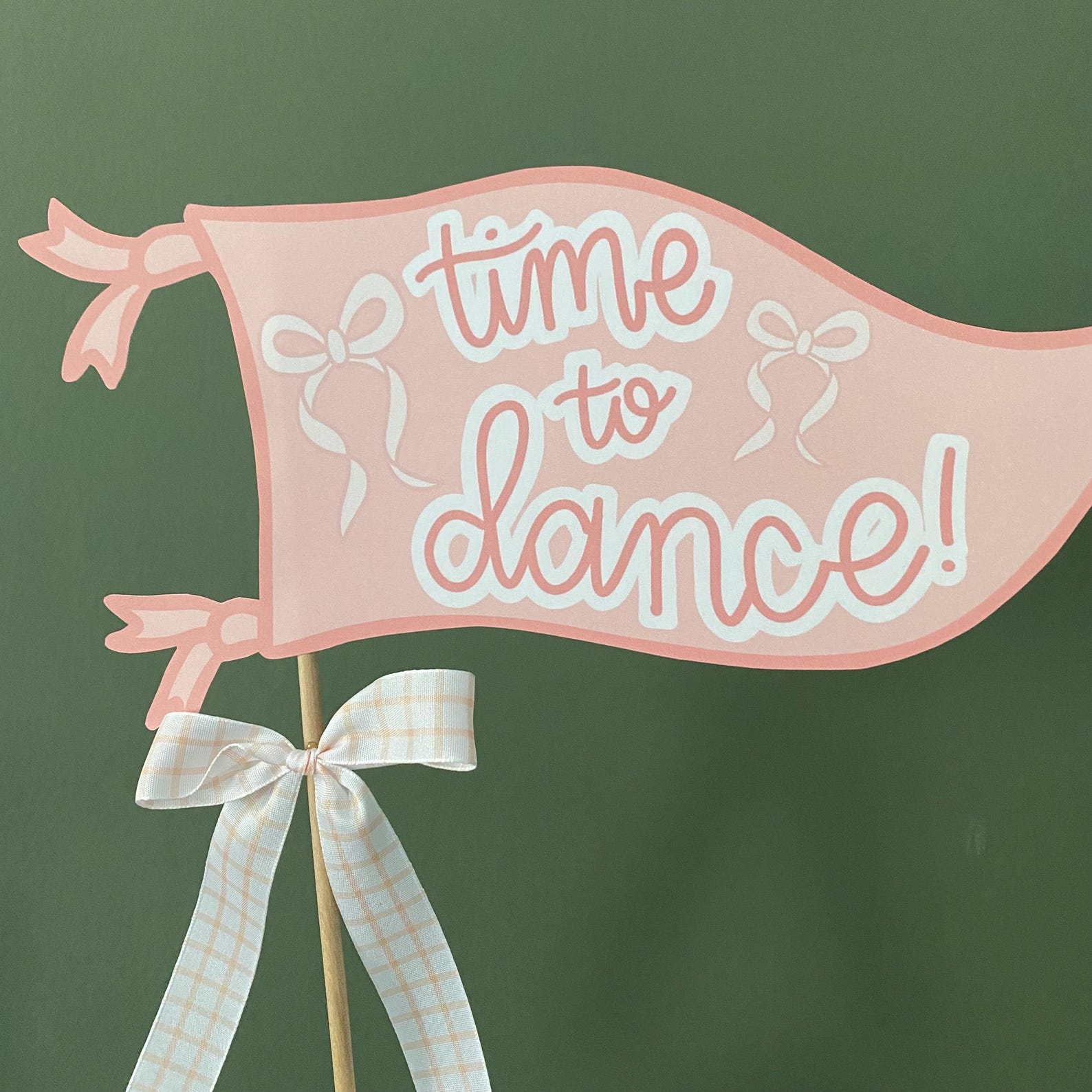 Time to Dance Pennant, First Day of Dance Pennant, Back to Dance Flag ...