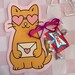Tear-open Gift Pouch Printable, Valentine Cat Tear Open Surprise, DIY ...