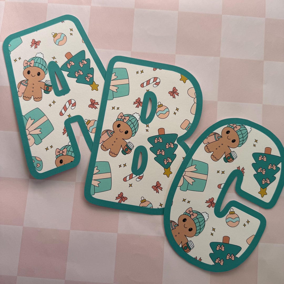 Printable Winter Alphabet Bulletin Board Letters, Numbers and Symbols ...