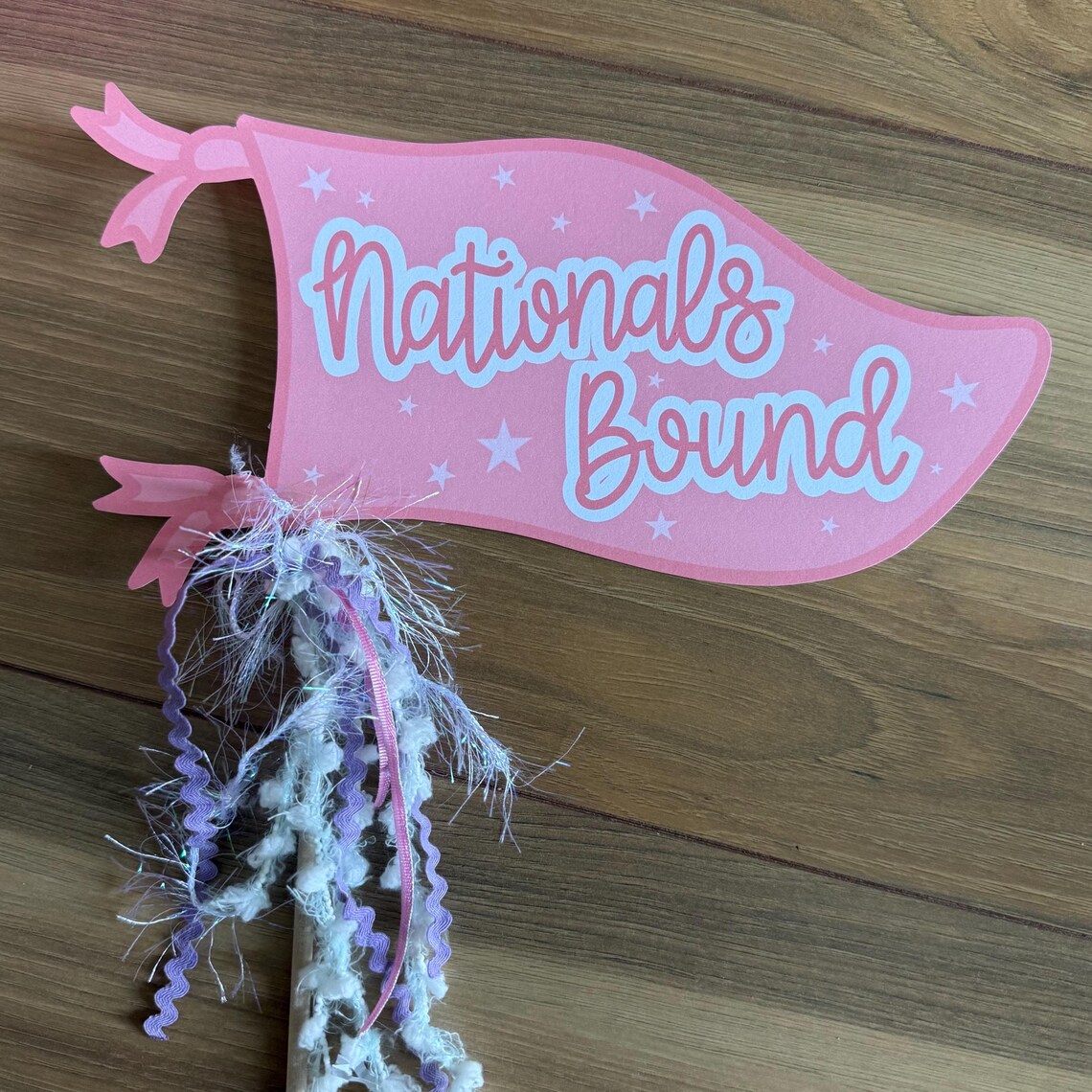 Nationals Bound Dance Competition Pennant, Printable Dance Competition ...