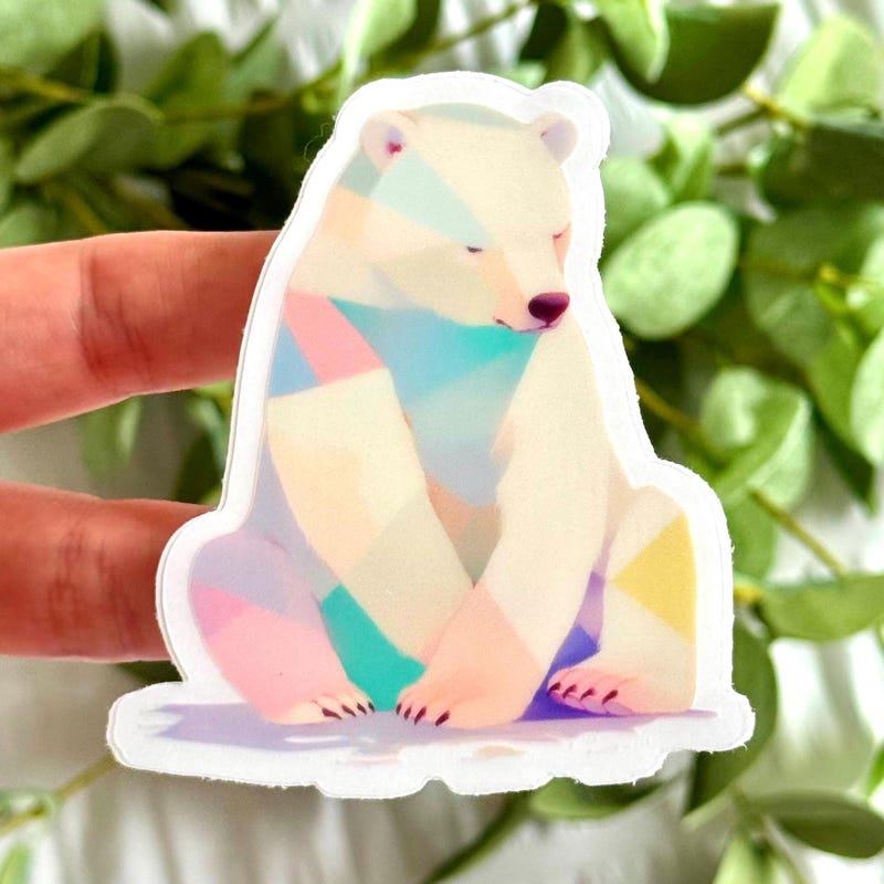 Polar Bear Decals - Etsy