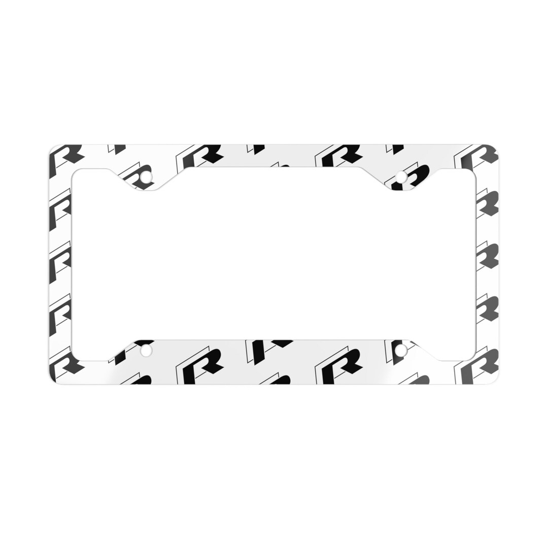 Metal Golf R Logo License Plate Frame - Etsy