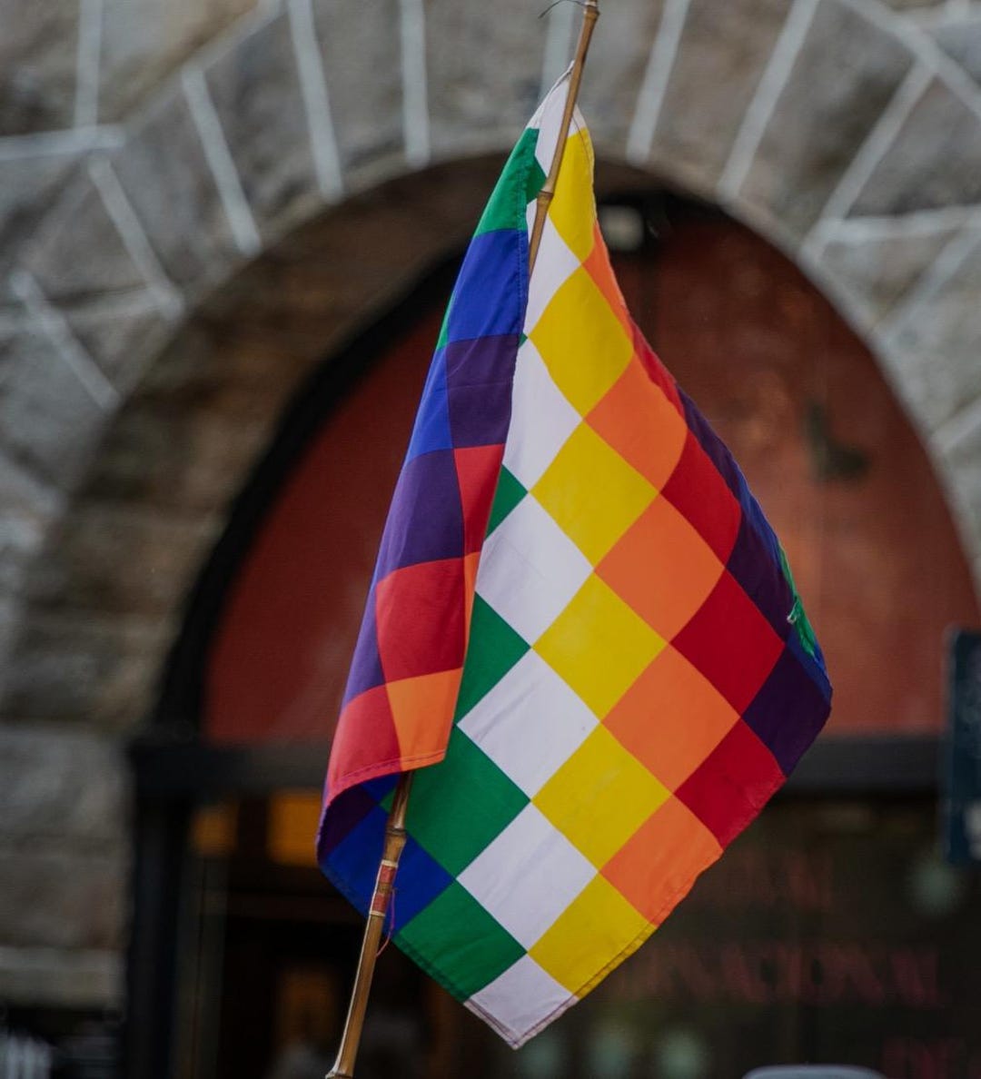 Wiphala Flag Andean Indigenous Flag of Native Americans in South ...