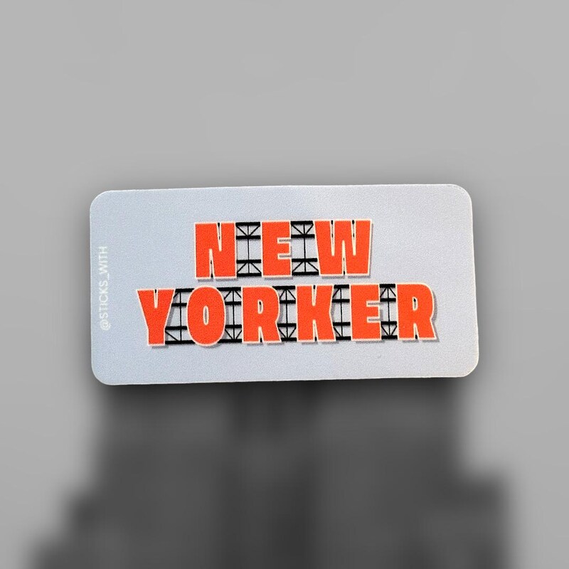 New York Sticker - Etsy
