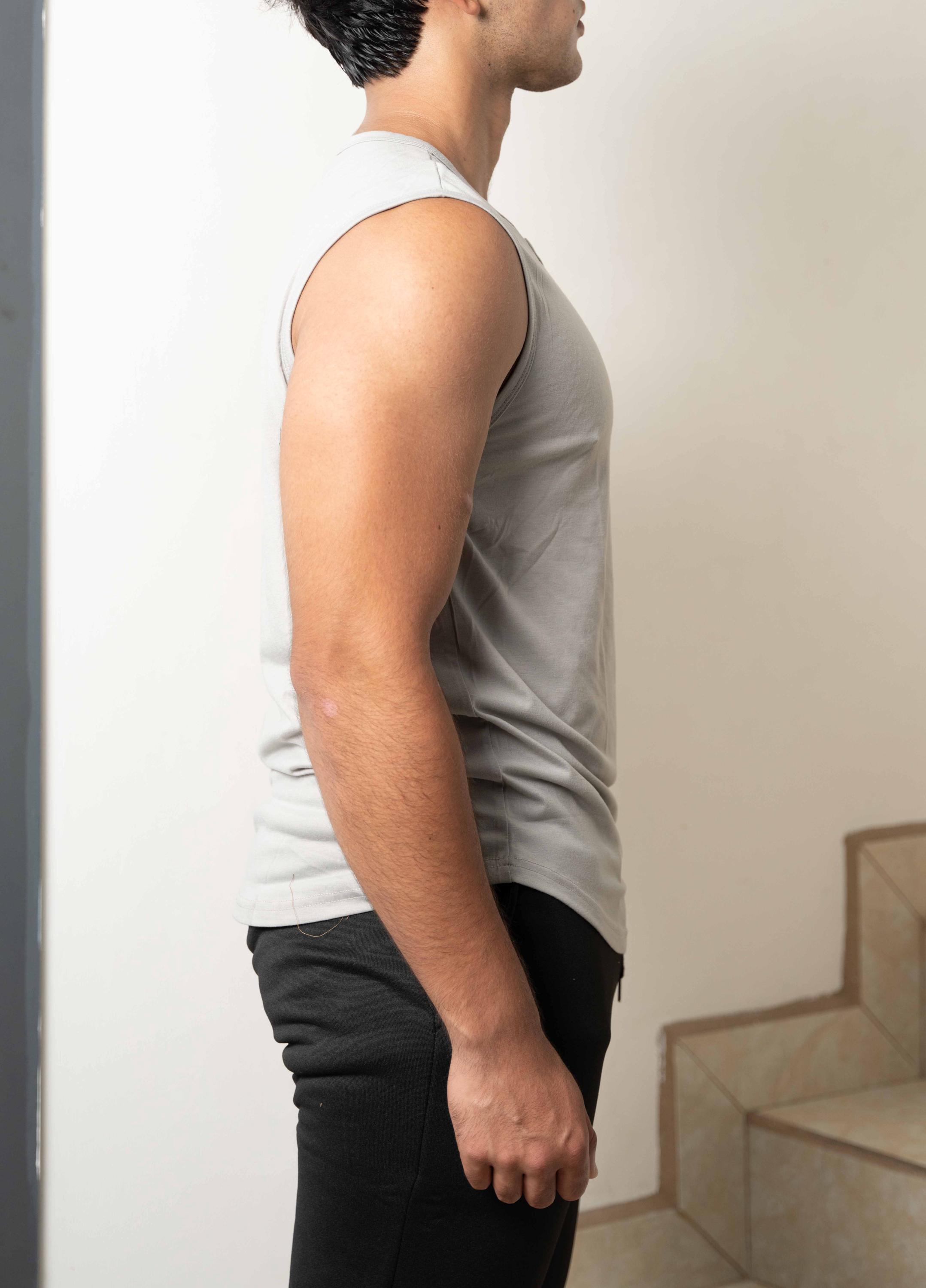 Top Sewing Pattern Button Front Round Neck Tank Top PDF Pattern Mens ...