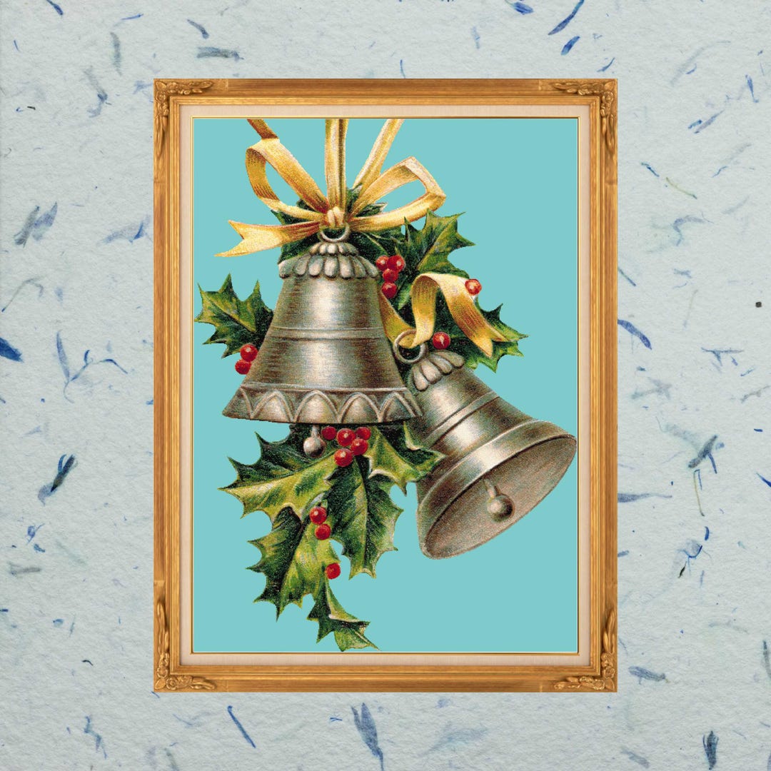 Christmas Bells, This is a Large Counted Cross Stitch Chart No ...
