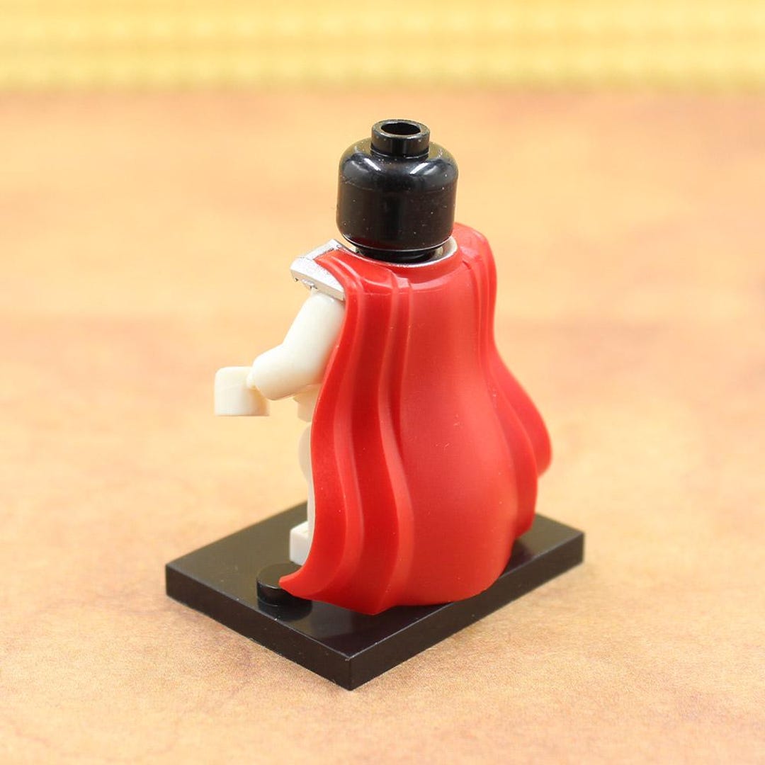 Custom Made Deluxe Hard Cape red Lot for Minifigure Collection ...