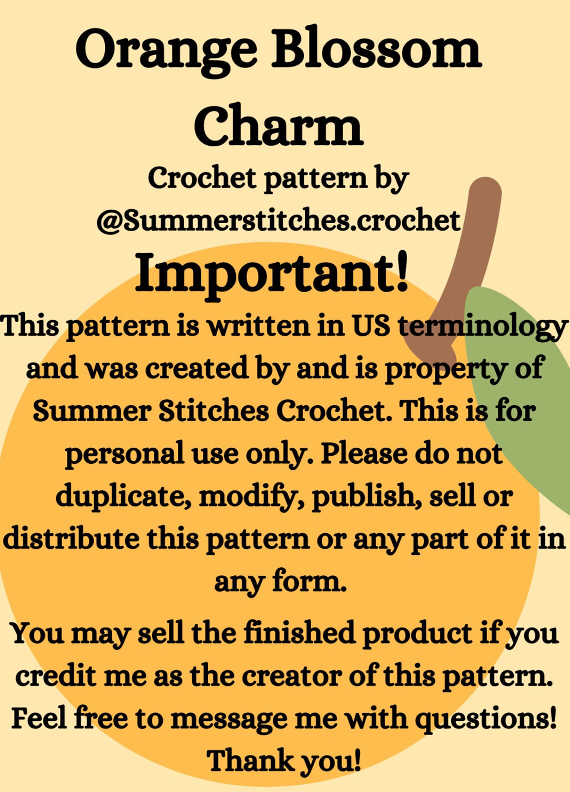 Crochet Pattern: Fruit Charms Bundle of 4| Amigurumi Fruit Car Hangers ...