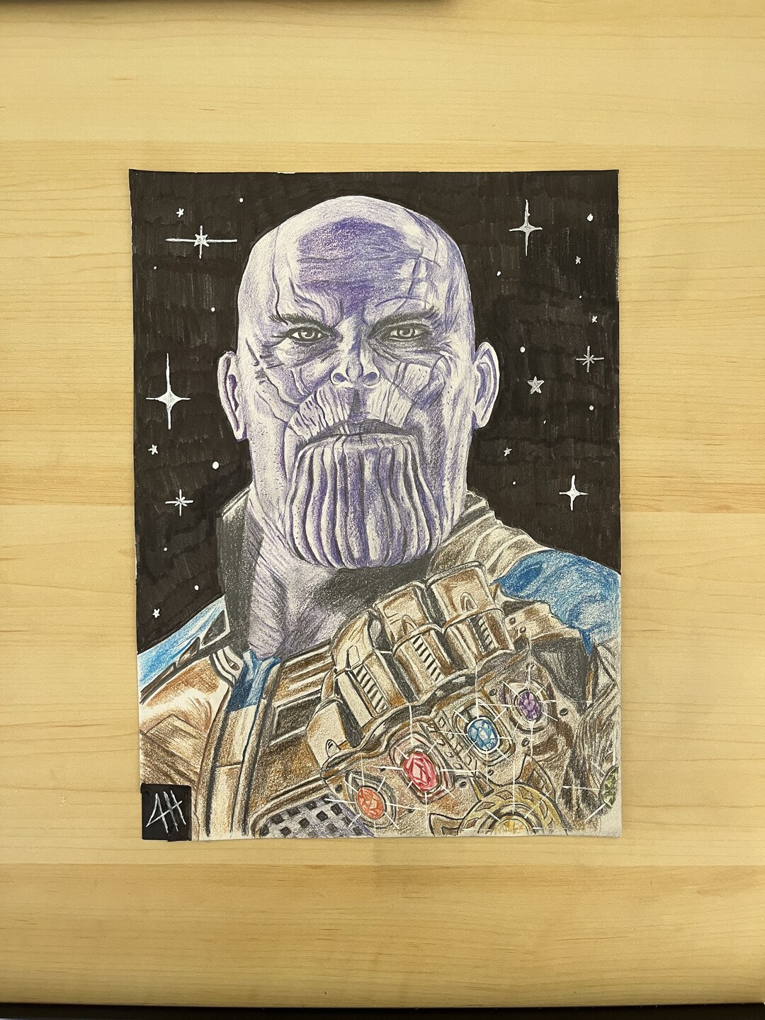 Thanos Portrait Art - Etsy