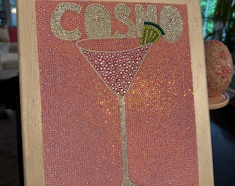 Bedazzled Cosmopolitan Canvas - Etsy