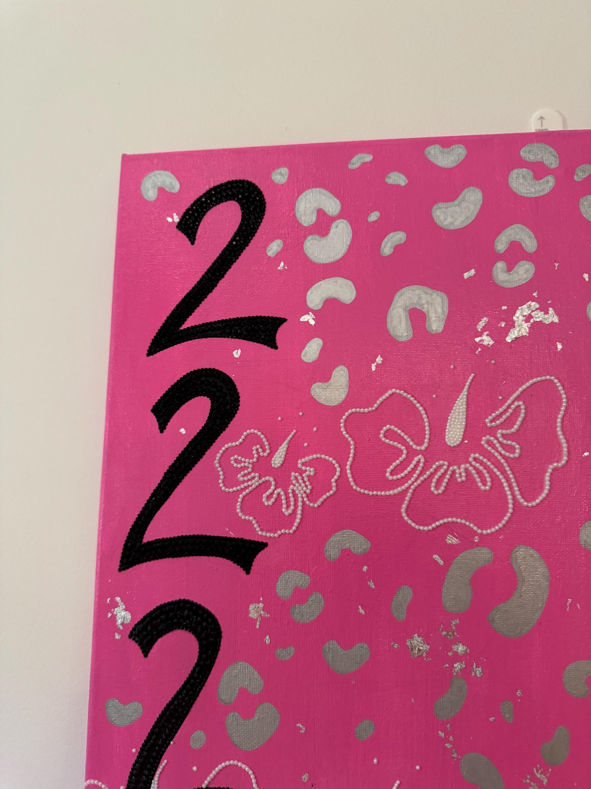 Bedazzled Angel Number Canvas - Etsy