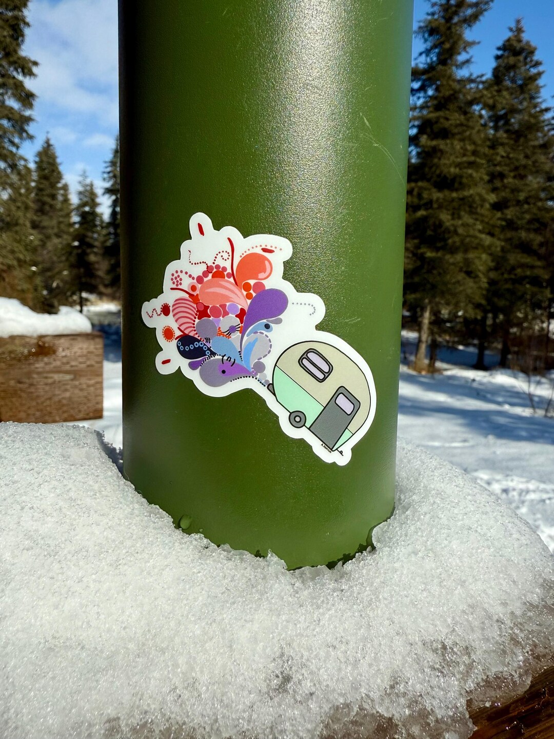 Camper Sticker - Etsy