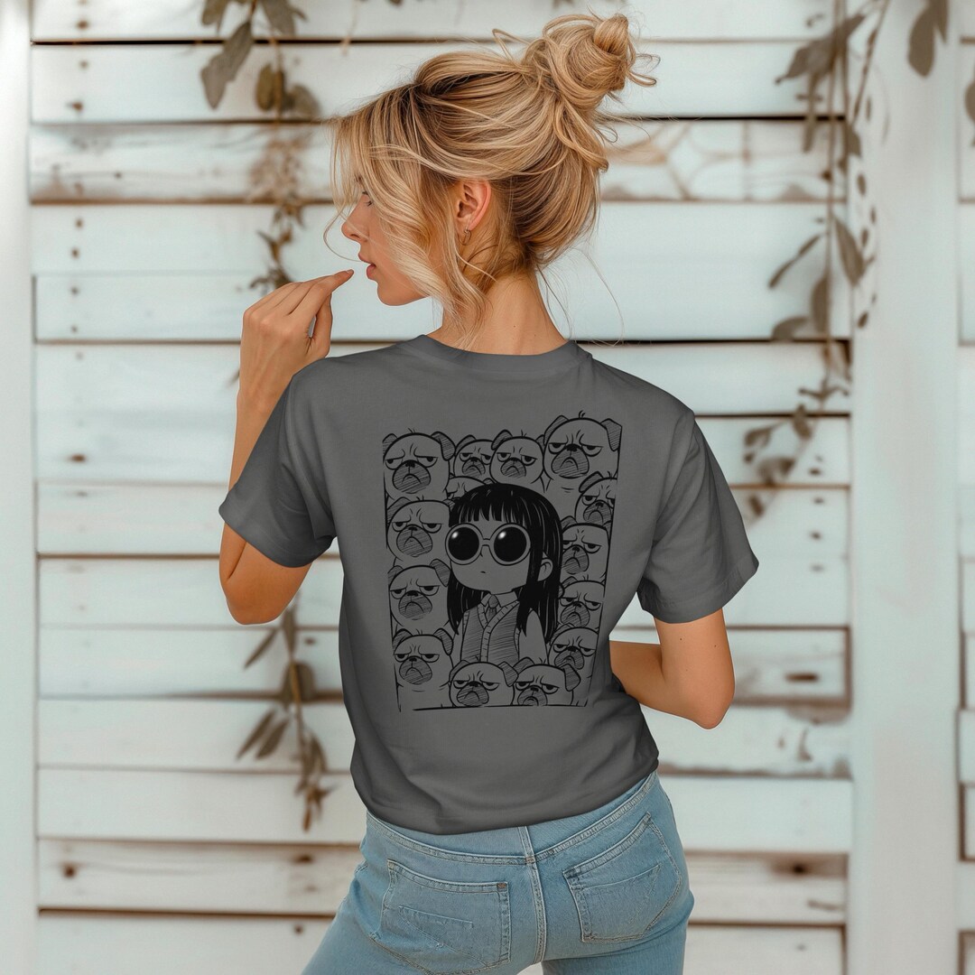 Swag Tshirt, Swag Girl, Funny Pug Shirt, Funny Pug, Gift for Her, Shirt ...