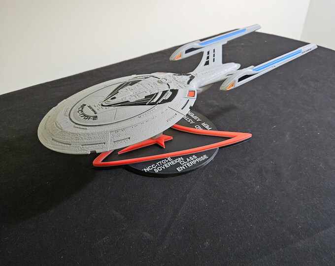 17" Iconic Star Trek Enterprise-e Model With Stand - NCC 1701-E - Etsy