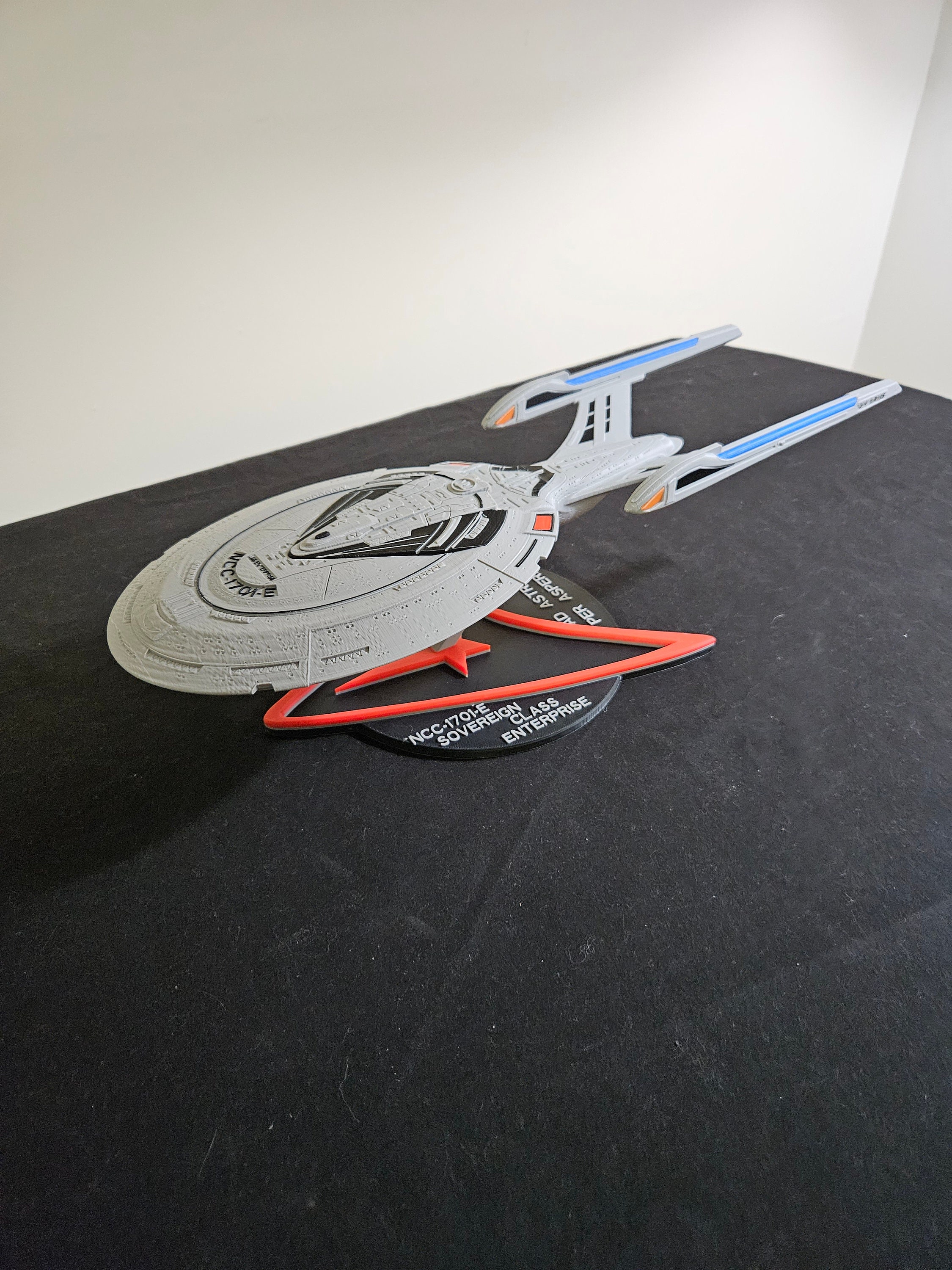 17 Iconic Star Trek Enterprise-e Model With Stand NCC 1701-E - Etsy ...