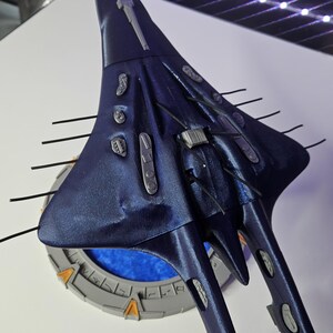 Wraith Cruiser 3D Model With Stand – Stargate Atlantis Inspired Ship ...