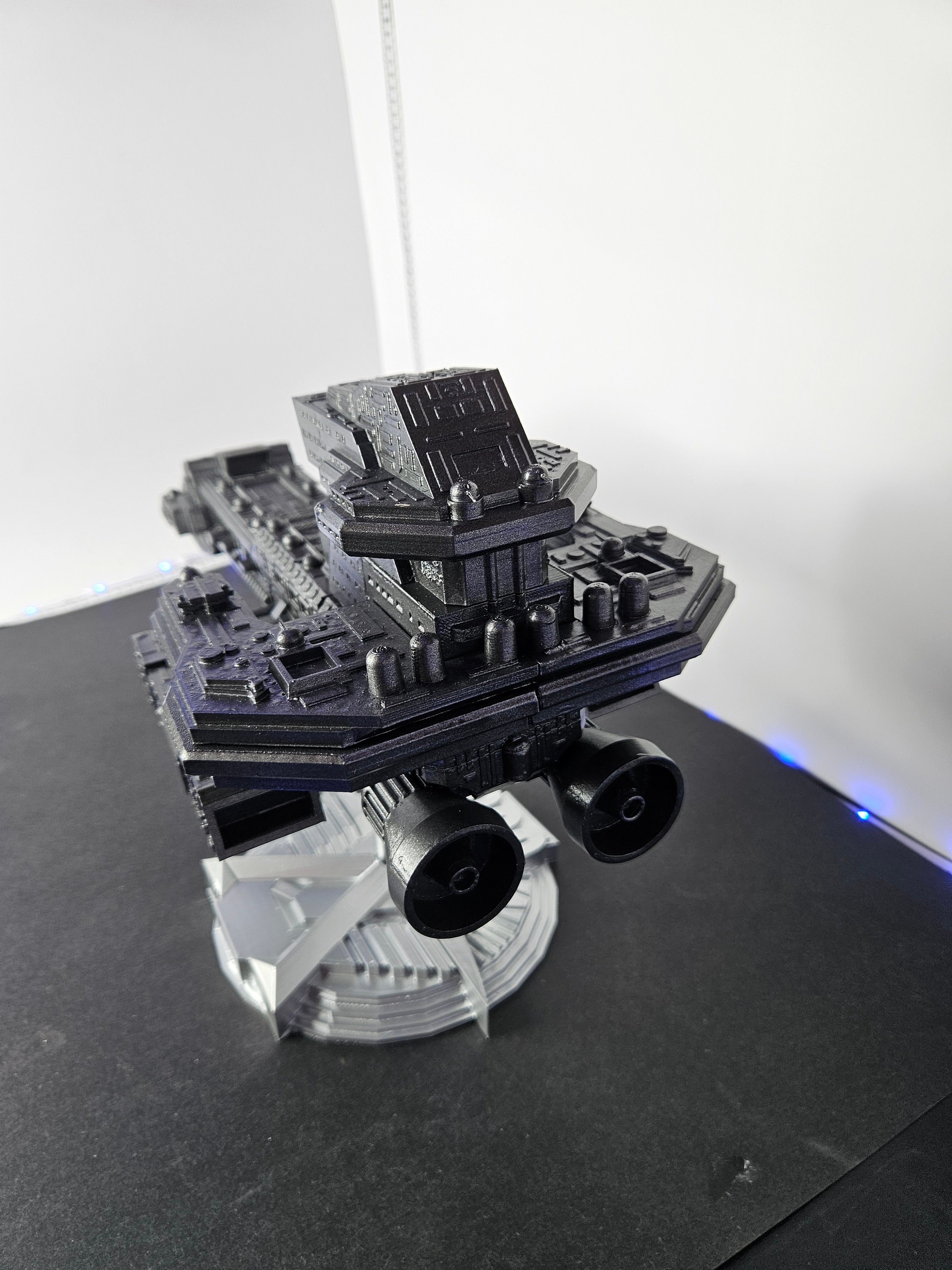 Stargate X303 USS Prometheus Large 19" 3D Model With Stand - Etsy