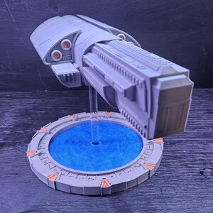 Vanir Cruiser 3D Printed Model | Stargate Atlantis-inspired Spaceship ...