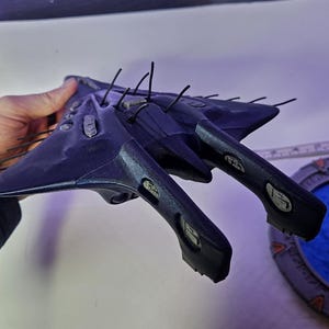 Wraith Cruiser 3D Model With Stand – Stargate Atlantis Inspired Ship ...