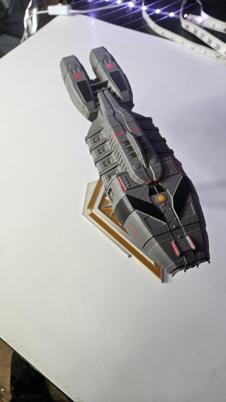 11.75" Battlestar Galactica Ranger Cruiser Model - Detailed 3D Printed ...