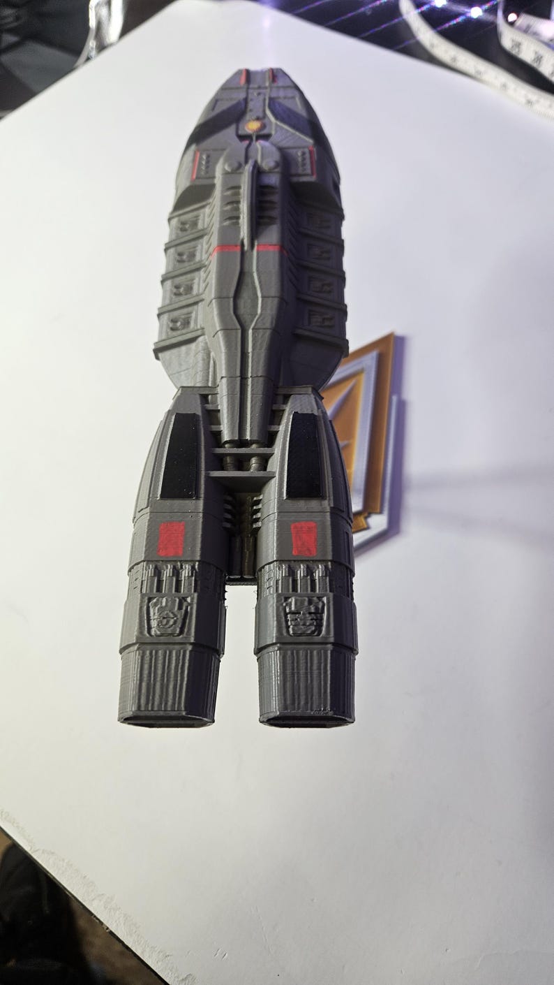 11.75" Battlestar Galactica Ranger Cruiser Model - Detailed 3D Printed ...