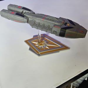 11.75" Battlestar Galactica Ranger Cruiser Model - Detailed 3D Printed ...