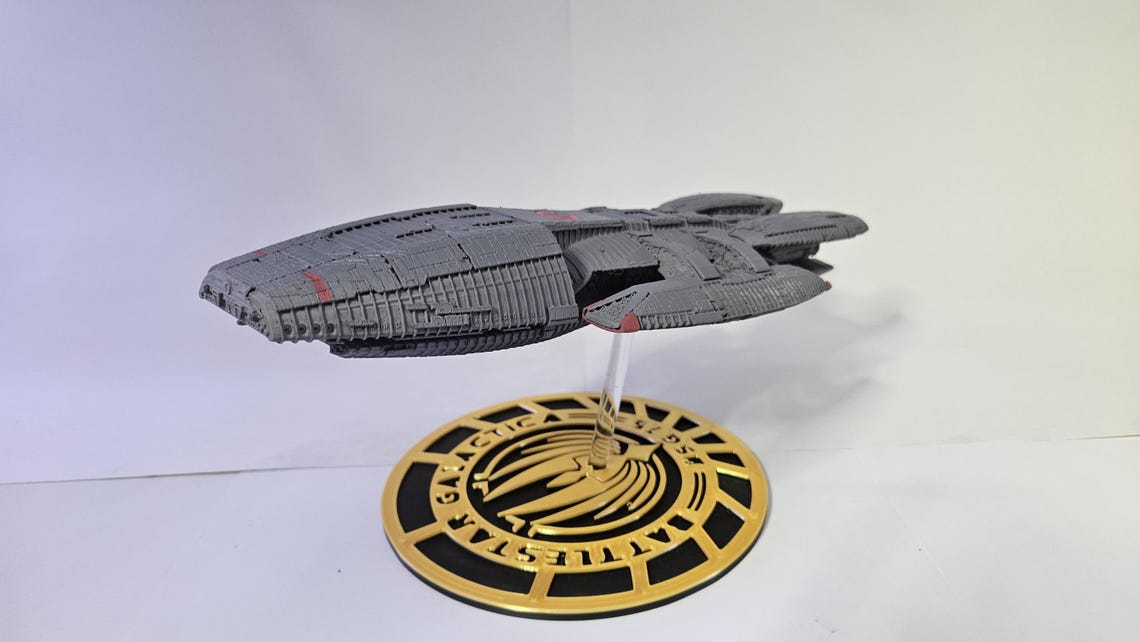Iconic BS Galactic Display Model 15.5" With Custom Bsg Stand Included ...