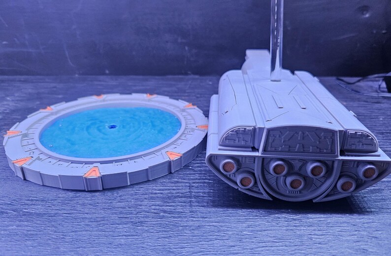 Vanir Cruiser 3D Printed Model | Stargate Atlantis-inspired Spaceship ...